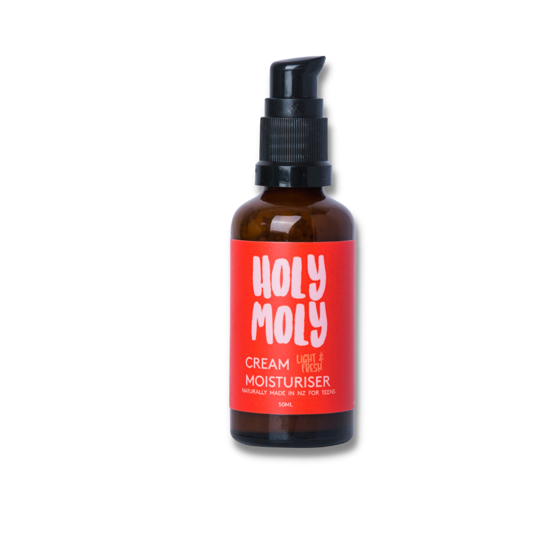 Cream Face Moisturiser 50g - Holy Moly Skincare for Teens